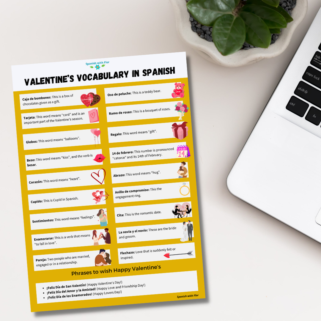 How to Say “Happy Valentine’s Day” in Spanish - Spanish with Flor