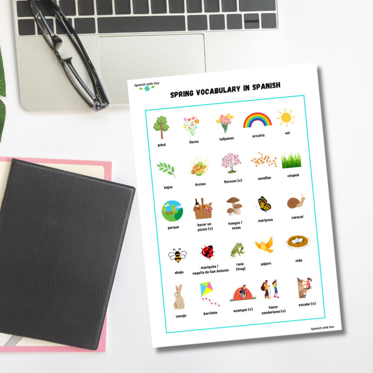 How to Say ‘Spring’ in Spanish and Related Words - Spanish with Flor