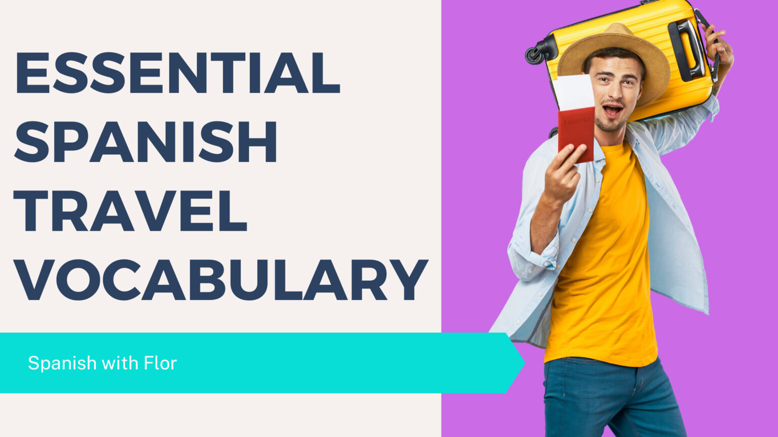 Spanish Vocabulary - Spanish with Flor