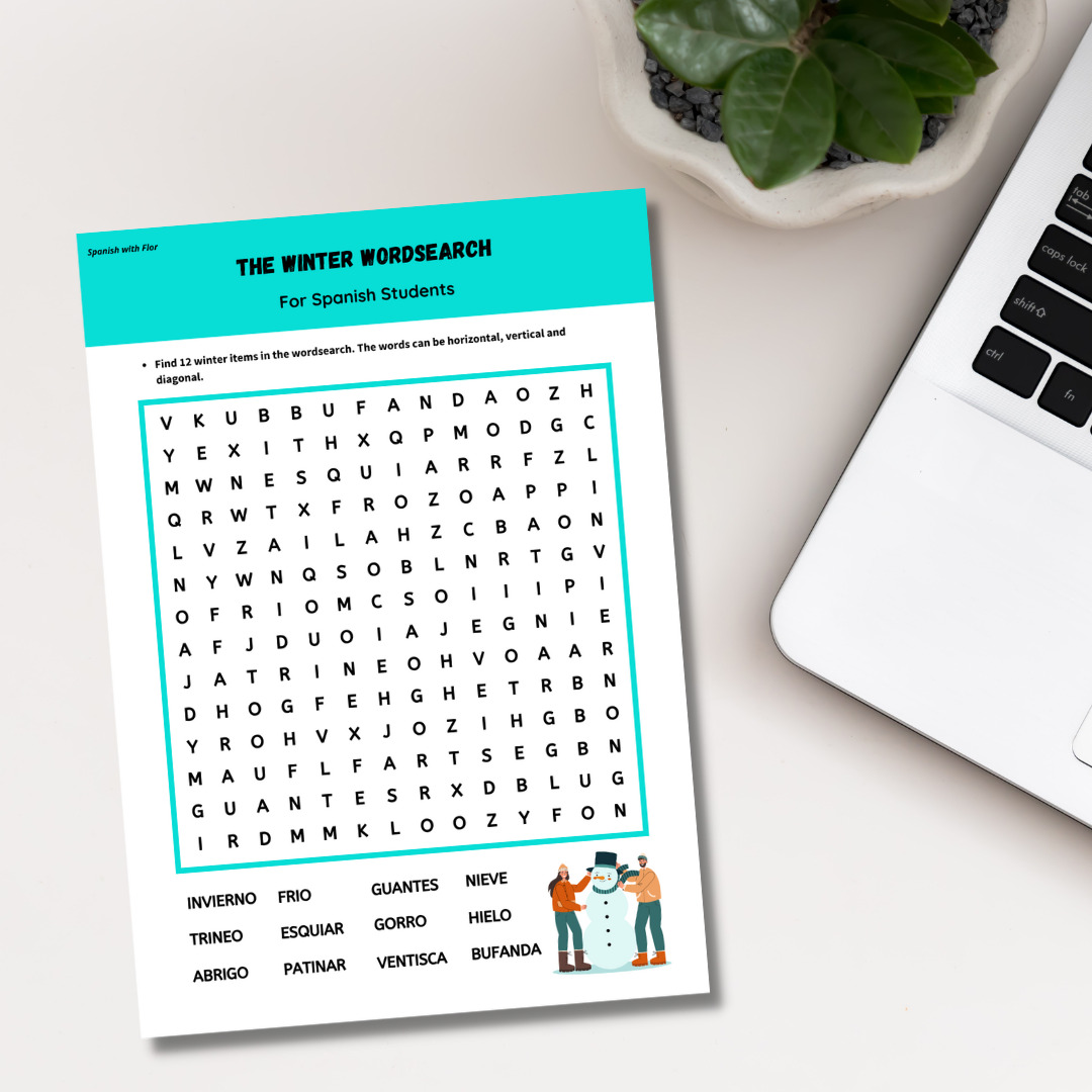 Learn Winter Related Words in Spanish - Spanish with Flor