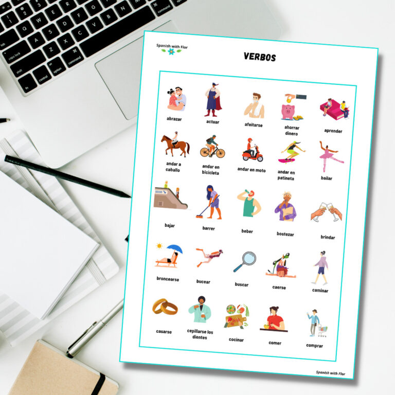 How to Talk About Your Daily Routine in Spanish - Spanish with Flor